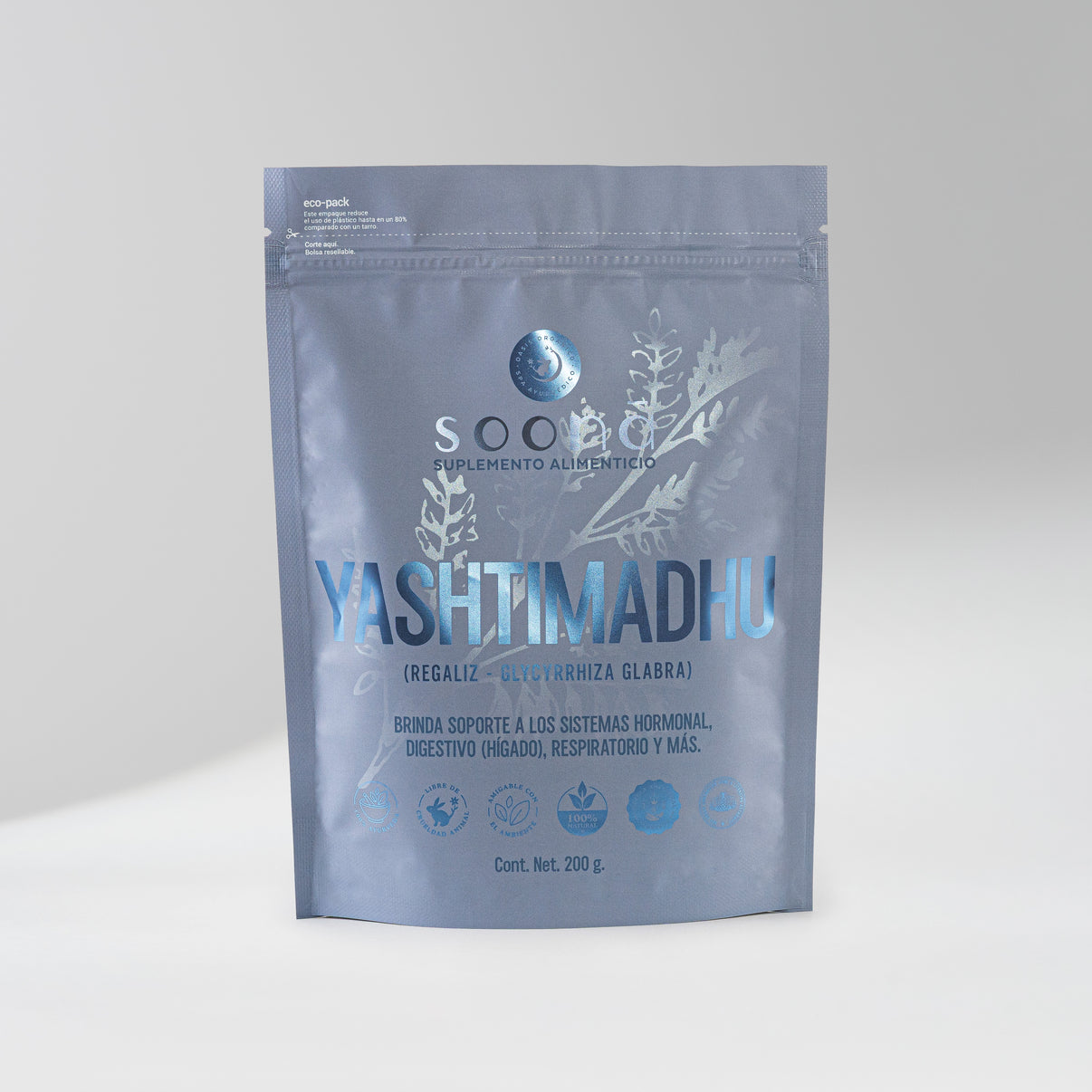 Yashtimadhu – Regaliz (Glycyrrhiza glabra) – soona oasis orgánico